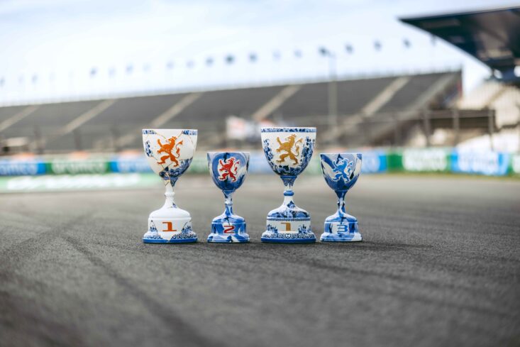 These are the trophies of the FORMULA 1 HEINEKEN DUTCH GRAND PRIX 2025 ...