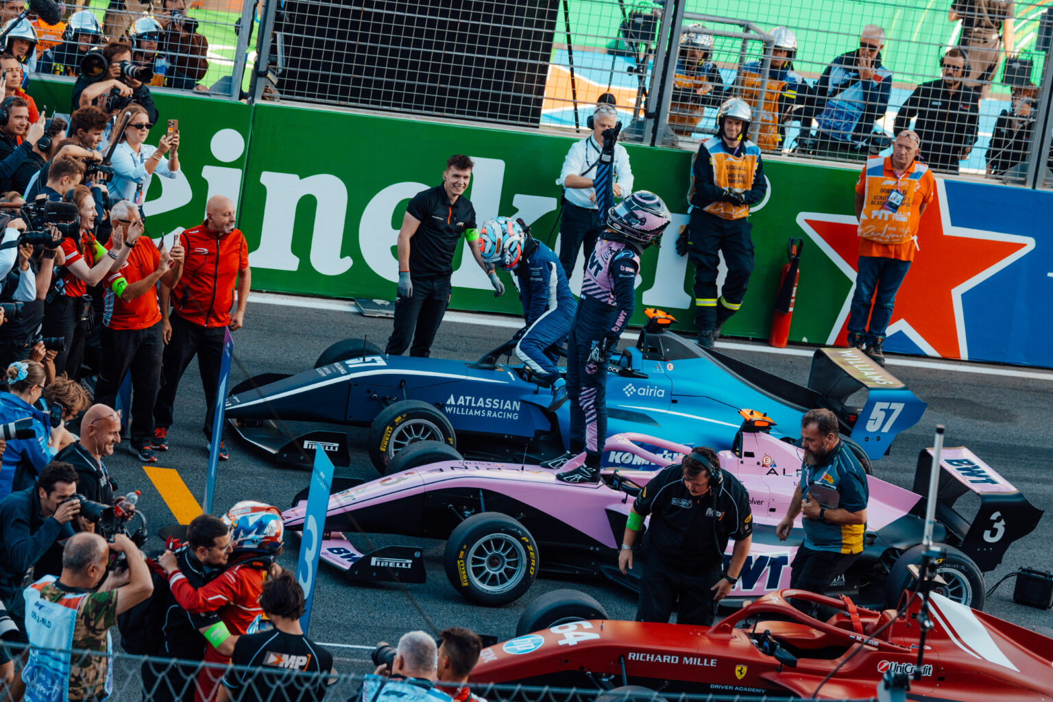Birthday girl Nina Gademan wins her first F1 Academy race after near ...